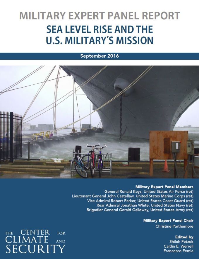 Military Expert Panel Report: Sea Level Rise and the U.S. Military’s ...