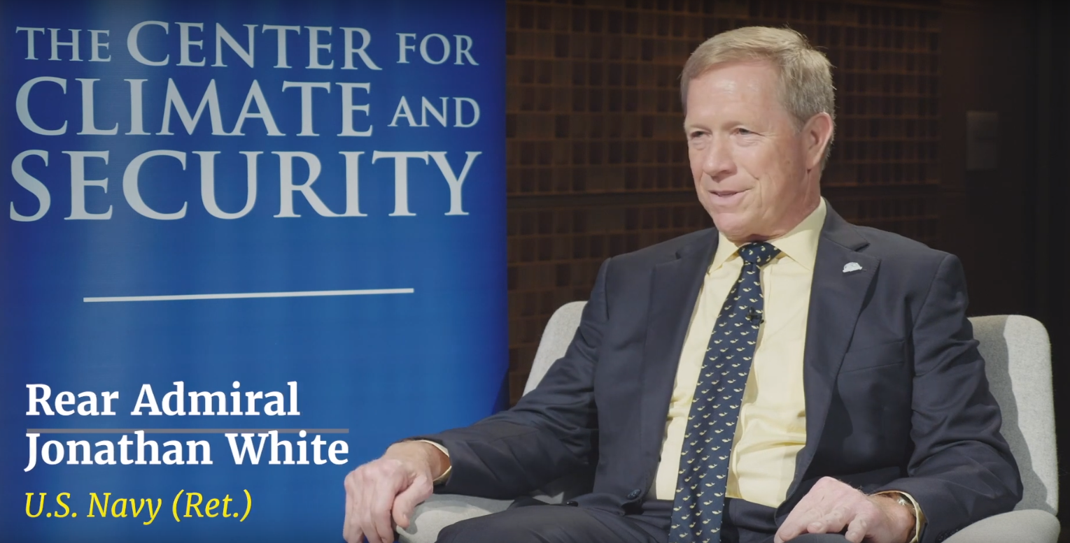 The Climate and Security Podcast: Episode 9 with Rear Admiral Jonathan ...