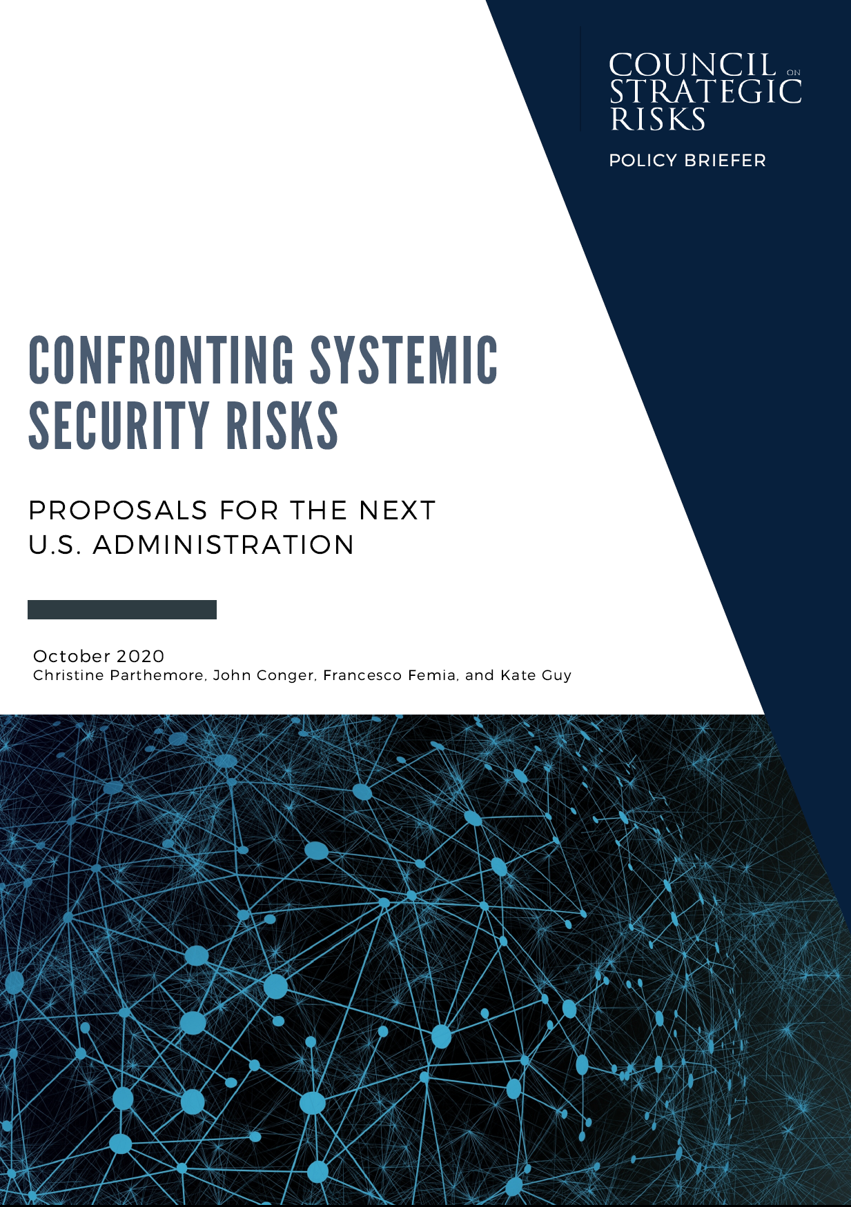 RELEASE: The Council on Strategic Risks Offers Recommendations for the ...